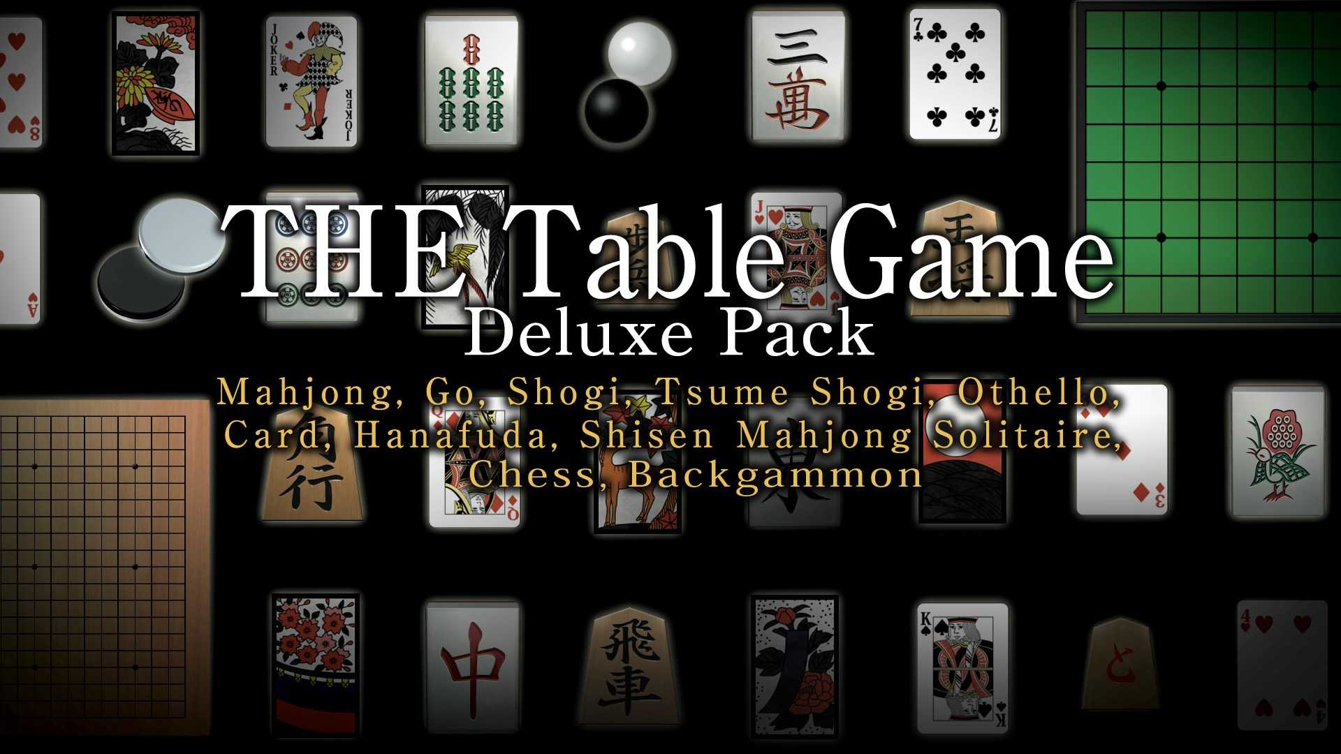 Kaufen THE Table Game Deluxe Pack -Mahjong, Go, Shogi, Tsume Shogi ...